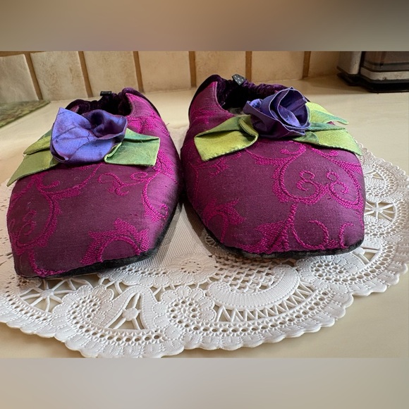 Shoes | Goody Pink Purple And Green Slippers | Poshmark